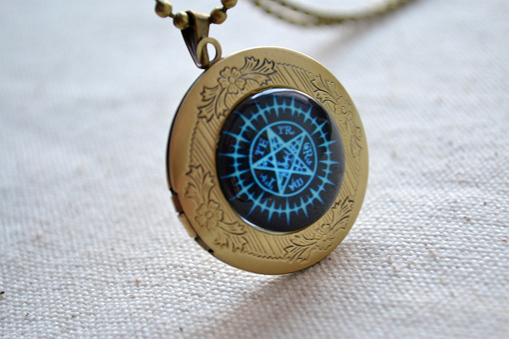 Black Butler Necklace,contract Seal Kuroshitsuji Sebastian Michaelis ...