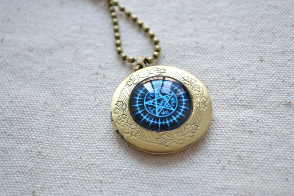 Black Butler Necklace,contract Seal Kuroshitsuji Sebastian Michaelis ...