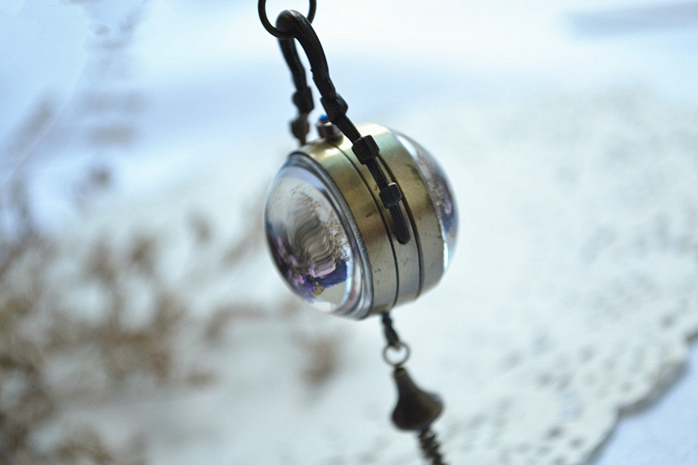 Cat Pocket Watch,black Cat With Food Fish Pendent Necklace,double Sides ...